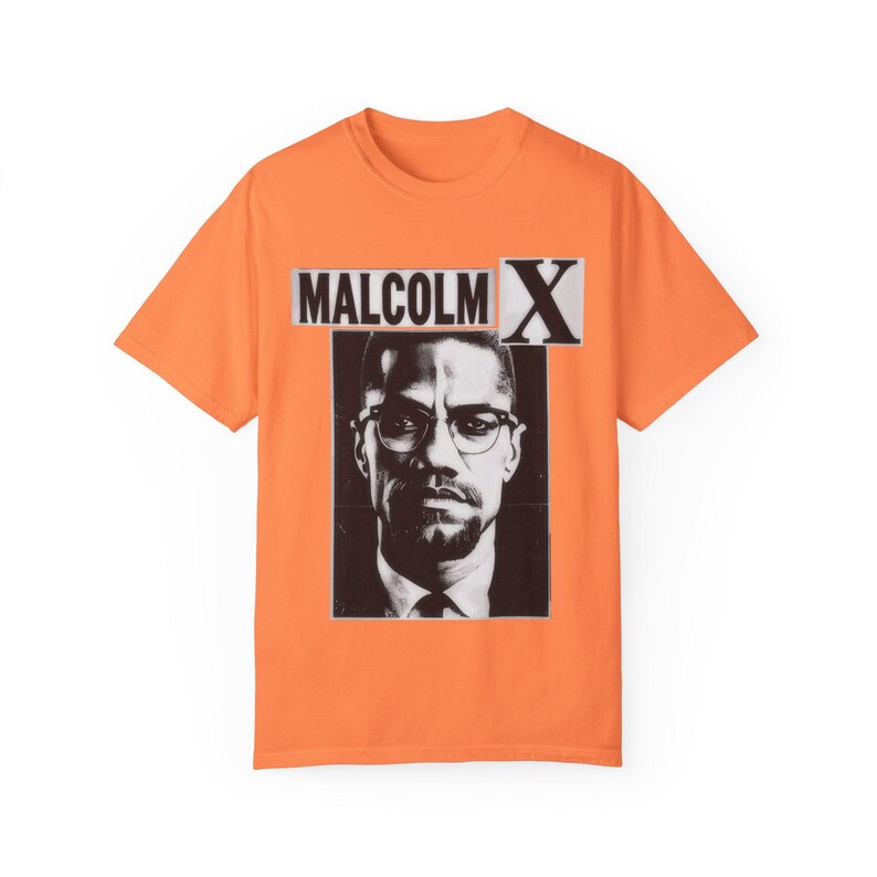 Malcolm X T-shirt: Unisex Graphic Tee, Inspirational Apparel - Etsy