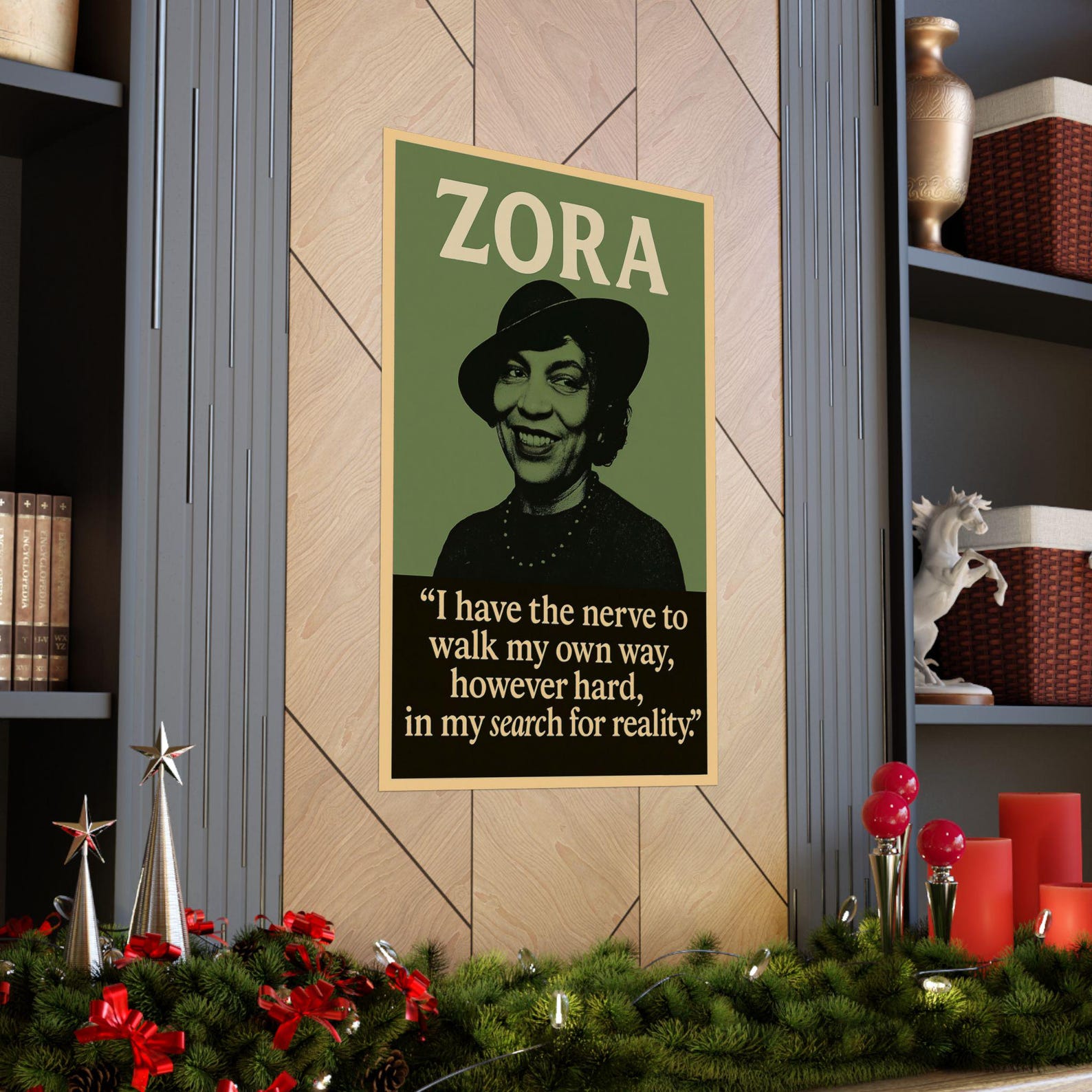 Zora Neale Hurston - Vertical Matte Poster - Etsy