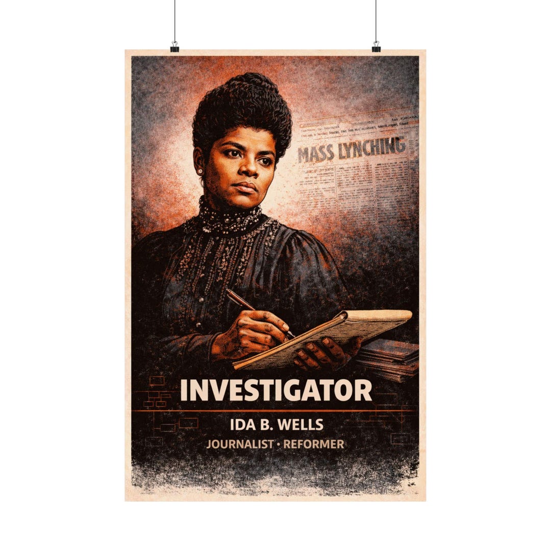 The Investigator: Ida B. Wells - Journalist · Reformer - Etsy