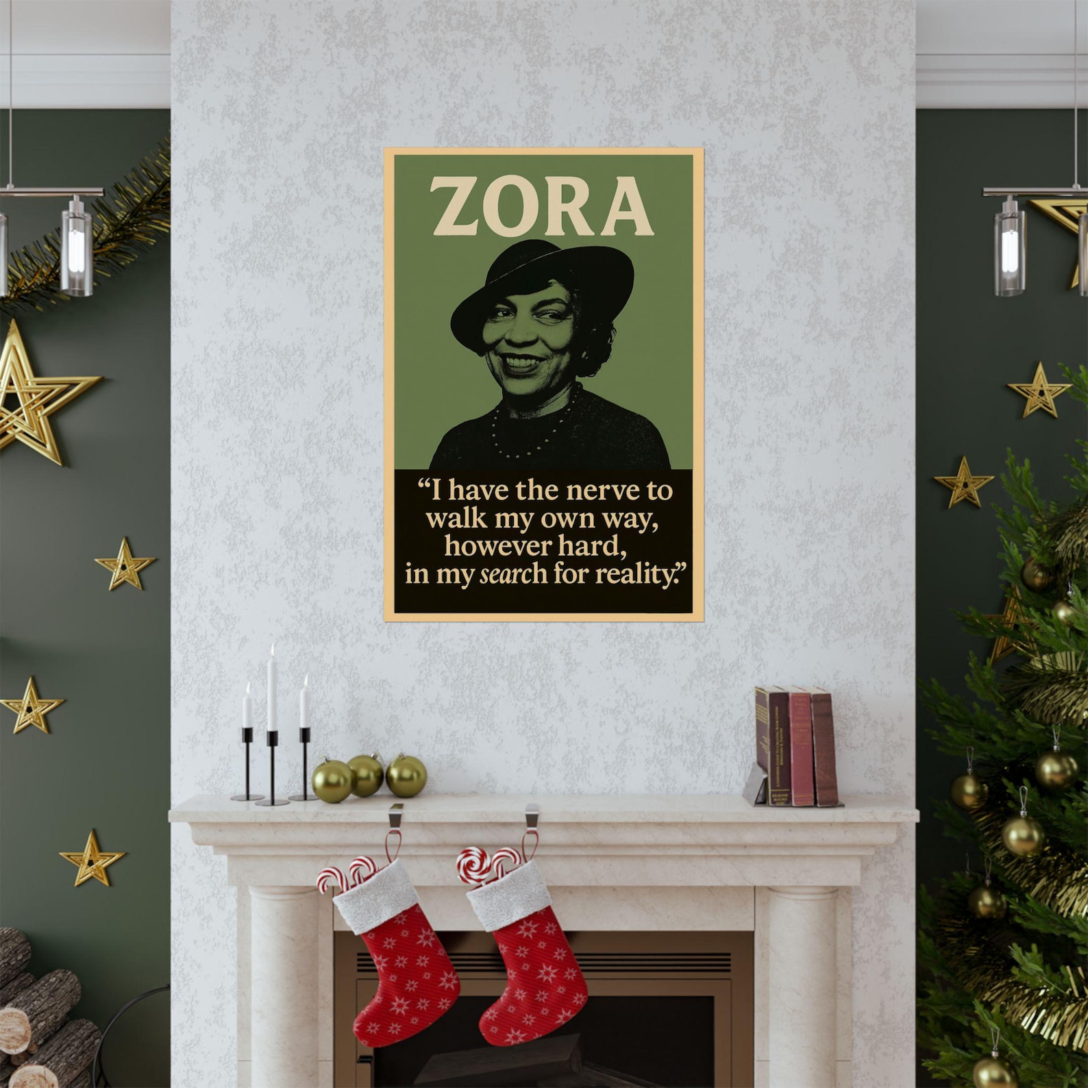 Zora Neale Hurston - Vertical Matte Poster - Etsy