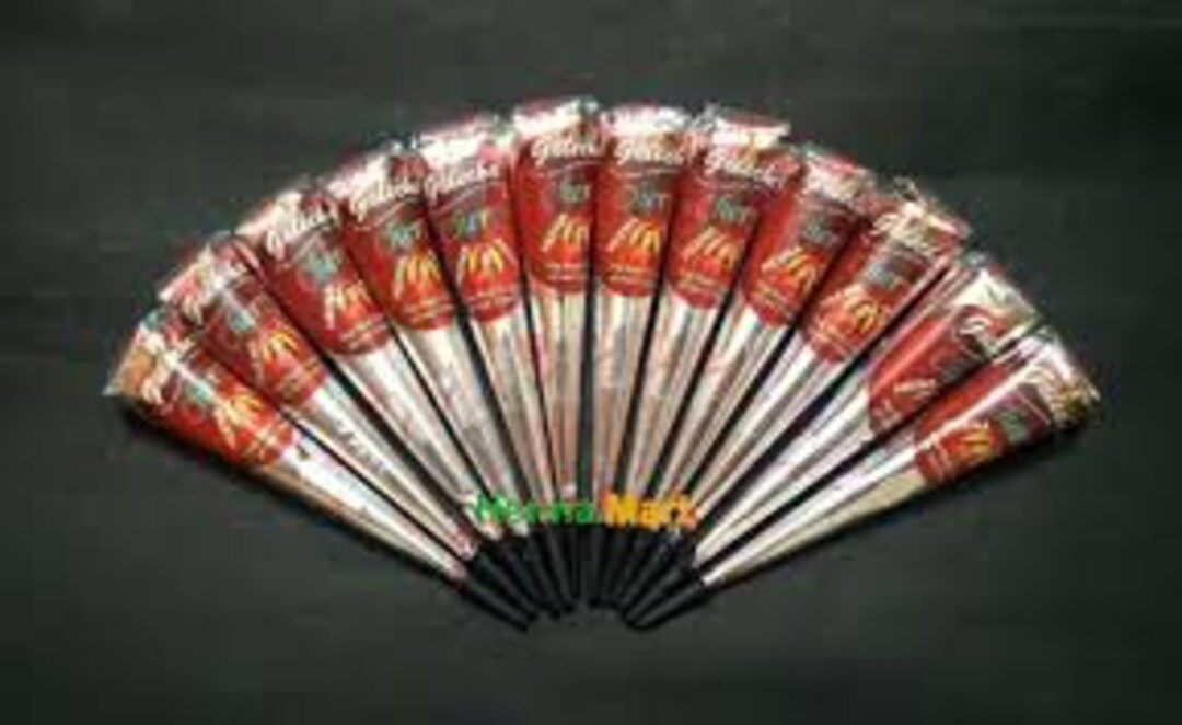 108 Cherry Henna Cones9 Boxes of 12 Each Express Shipping - Etsy