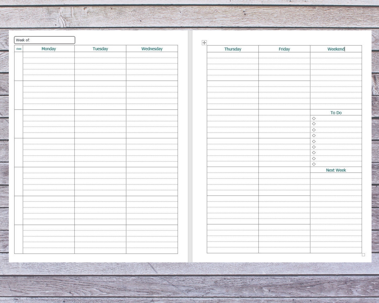 Homeschool Planning Bundle | Teacher Planner | School Agenda ...
