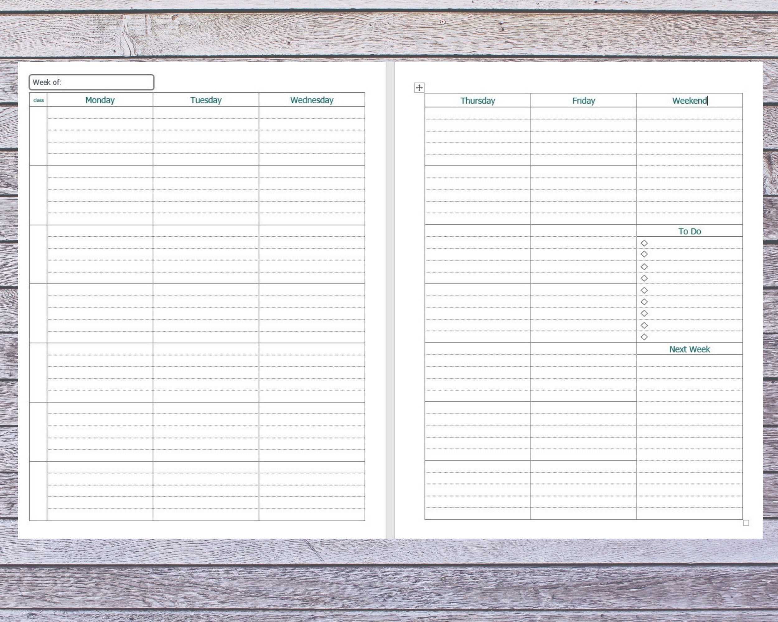 Homeschool Planning Bundle Teacher Planner School Agenda - Etsy