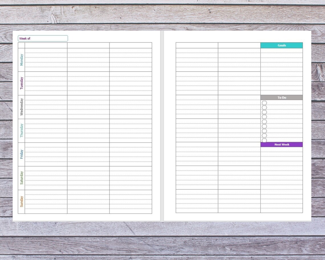 Homeschool Planning Bundle Teacher Planner School Agenda - Etsy