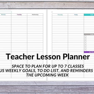 Homeschool Planning Bundle | Teacher Planner | School Agenda ...