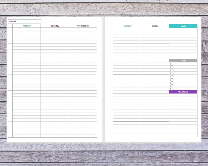 Homeschool Planning Bundle Teacher Planner School Agenda - Etsy