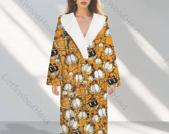 Garfield Bathrobe - Etsy