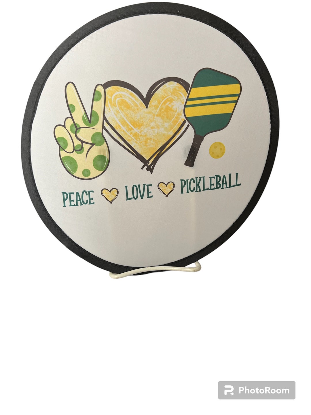PICKLEBALL FOLDABLE FAN / Frisbee 9.75 Wide - Etsy