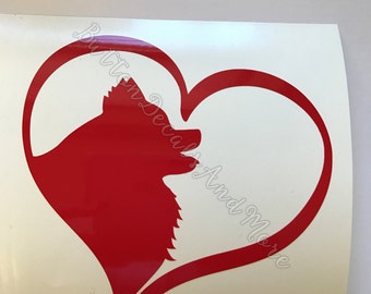 SHELTIE HEART Decal Use on a Yeti RTIC or Ozark Cup Car - Etsy