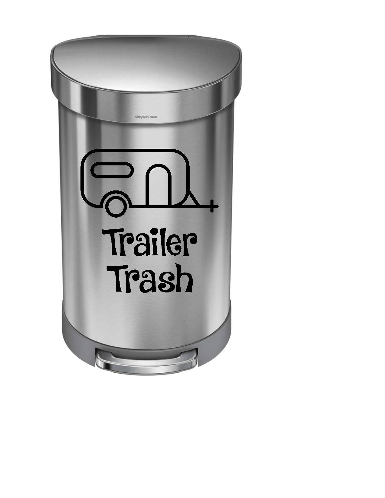 Trailer Trash Decal, Camper Trash Great for Your RV, Motorhome, Travel ...