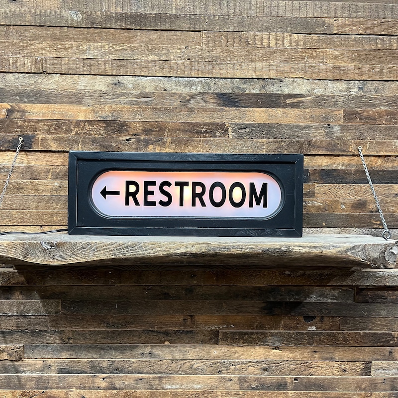 Lighted Arrow Sign - Etsy
