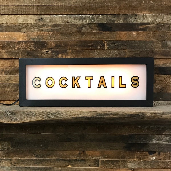 Light up Sign - Etsy