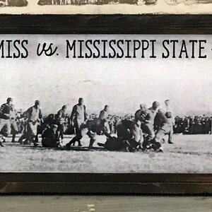 Ole Miss Vs Mississippi State Football Game Vintage Photo- 1911 - Etsy