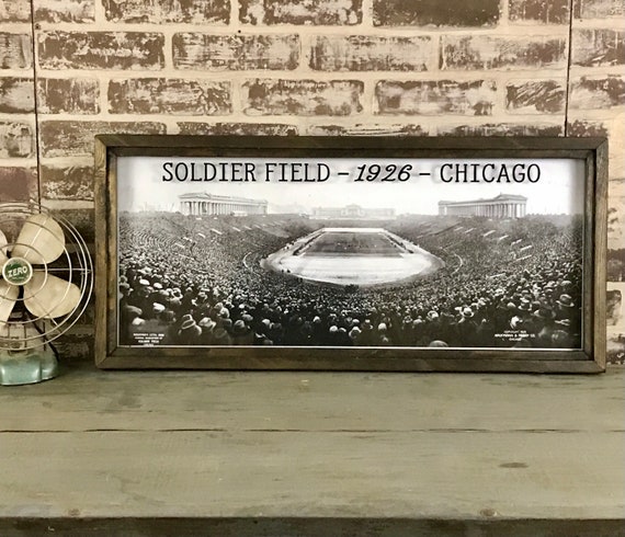 Soldier Field Vintage Photo Framed Print 1926 - Etsy