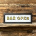 Bar Open Lighted Sign - Etsy