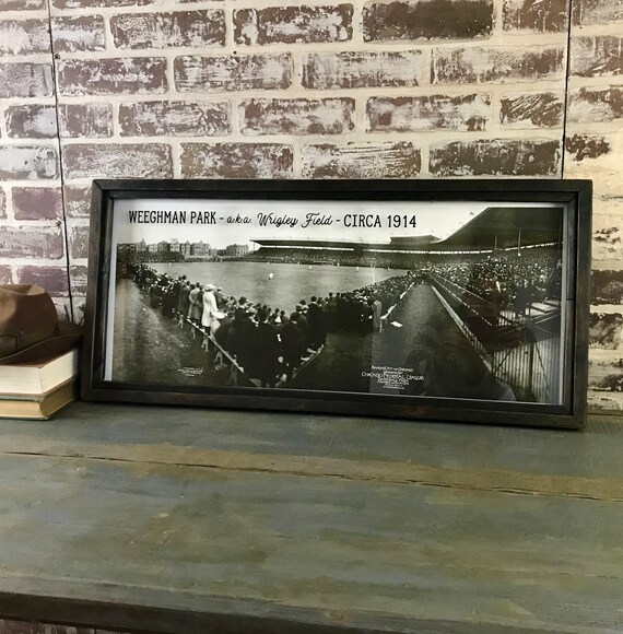 Chicago Cubs Old Wrigley Field Photo Circa 1914 Weeghman Park - Etsy