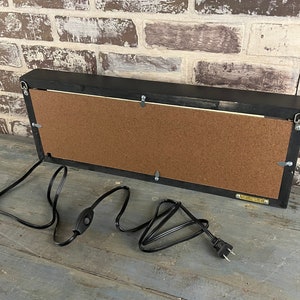 Library Retro Lighted Sign - Custom Lettering Available - Etsy