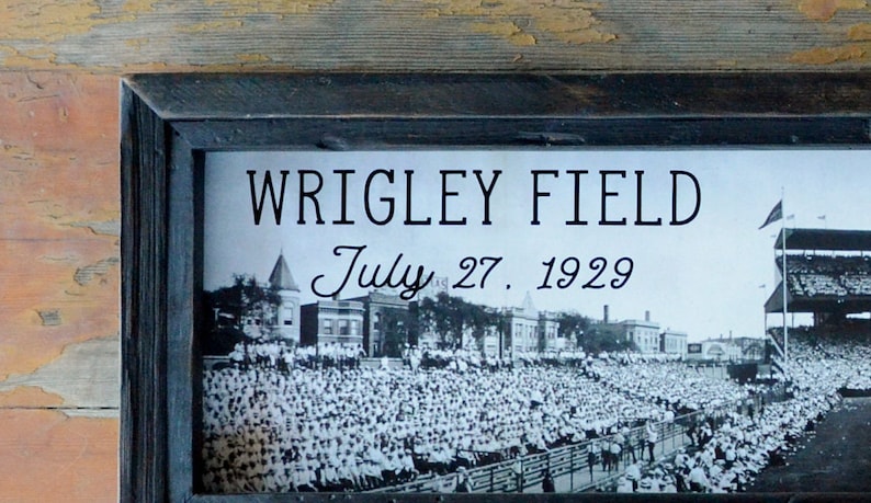 Wrigley Field Reproduction Vintage Photo Circa 1929 - Etsy