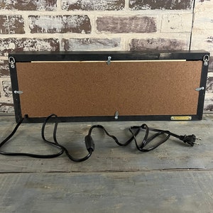 Open Vintage Lighted Sign - Custom Lettering Available - Etsy