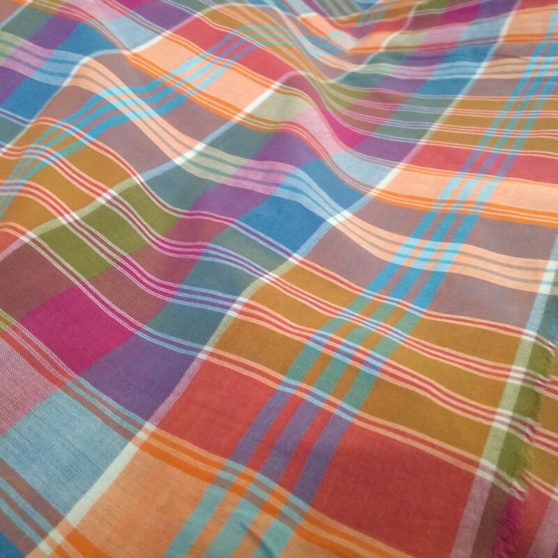 Madras Fabric - Etsy