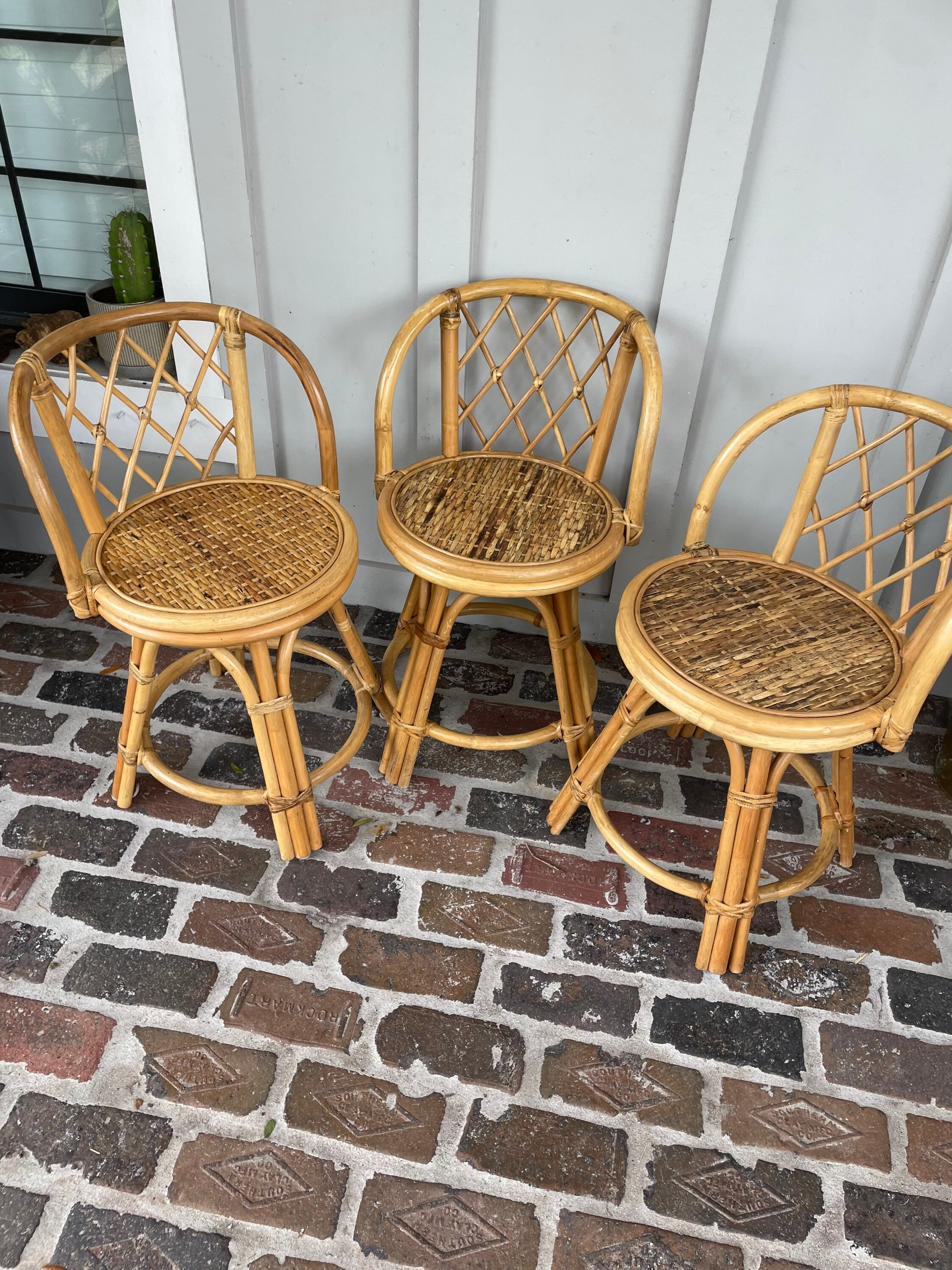 Custom Nautical Chart White Barstools Beach Tiki Bar Coastal Beach ...