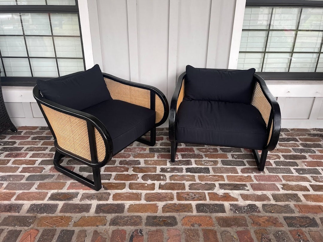 Selamat Stockholm Lounge Chair, Black Modern Coastal Accent Chair ...