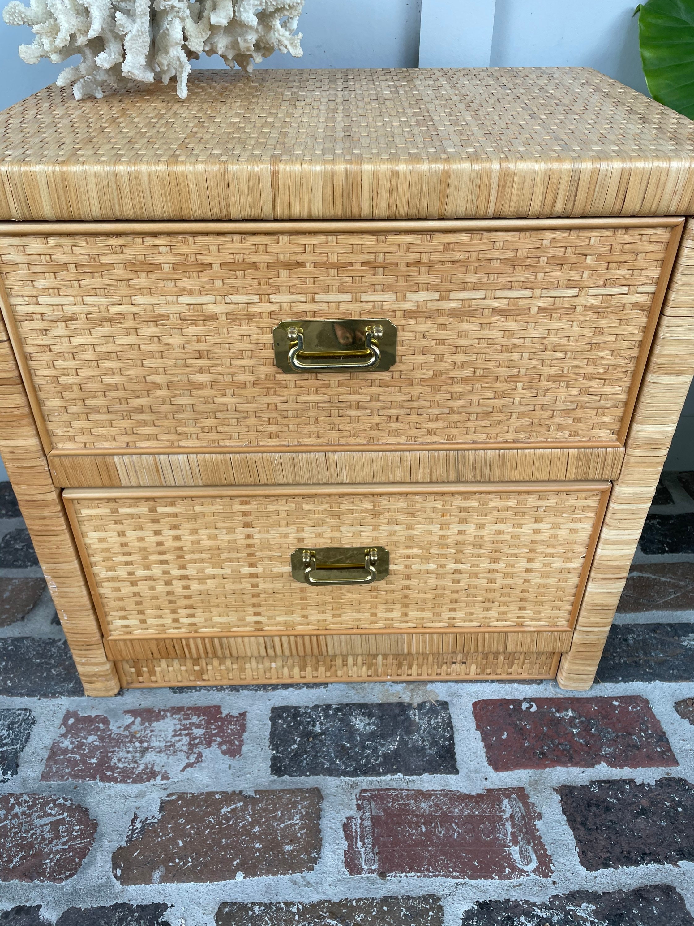 Wicker Night Tables
