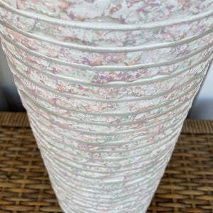 Vintage Postmodern Lamp, Cylinder Shaped Lamp, Post Modern Textured ...