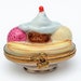 Retired Limoges, France Porcelain Banana Split/ice Cream Sundae Trinket ...