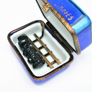 Retired Model/toy Train in Box Limoges Trinket Box - Etsy