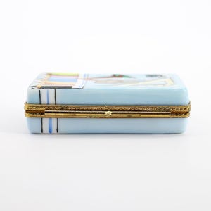 Limoges Porcelain Box of Colored Pencils Trinket Box With 4 Surprise ...