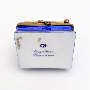 Retired Limoges Porcelain Blue Slot Machine Trinket Box - Etsy