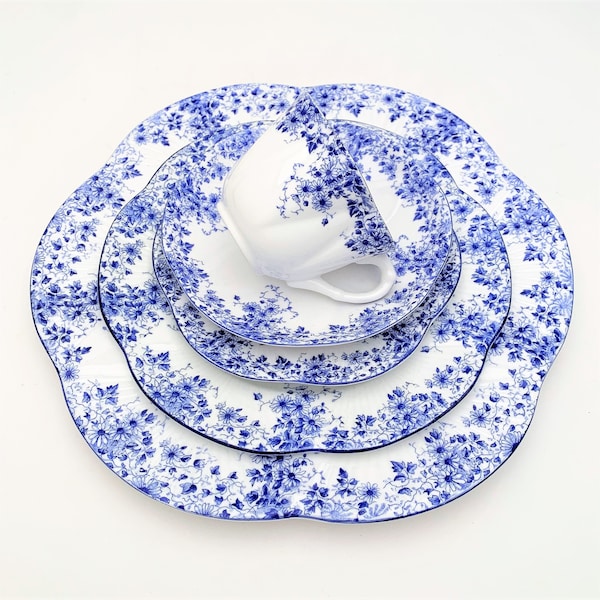 Bone China Blue - Etsy
