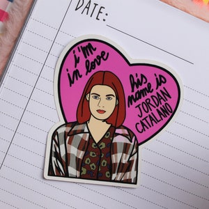 Vinyl Sticker ANGELA CHASE My So-called Life Sticker Gift - Etsy