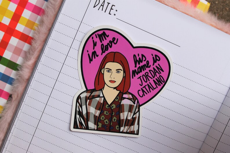 Vinyl Sticker ANGELA CHASE My So-called Life Sticker Gift - Etsy