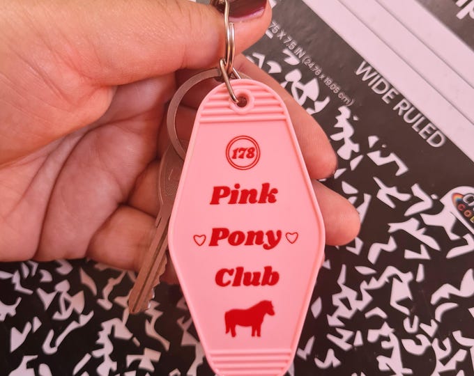 Howdy Hotel Keychain Western Keychain Howdy Wavy Letters BFF Gifts ...