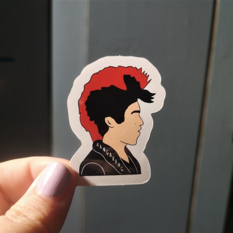 Vinyl Sticker BANGARANG Portrait of Rufio Hook Sticker - Etsy