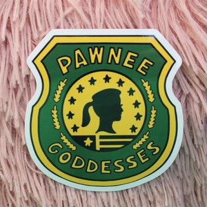 Vinyl Sticker PAWNEE GODDESSES - Parks and Rec Sticker - Gift - Etsy