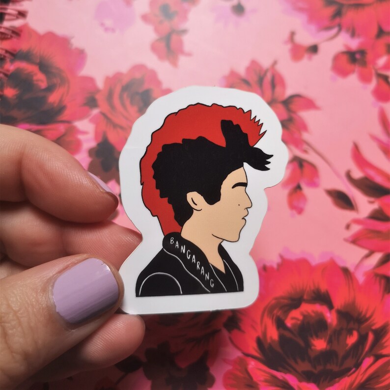 Vinyl Sticker BANGARANG - Portrait of Rufio - Gift - Etsy