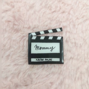 Custom Clap Board Cinema Brooch - Favourite Movie Clapper Brooch ...