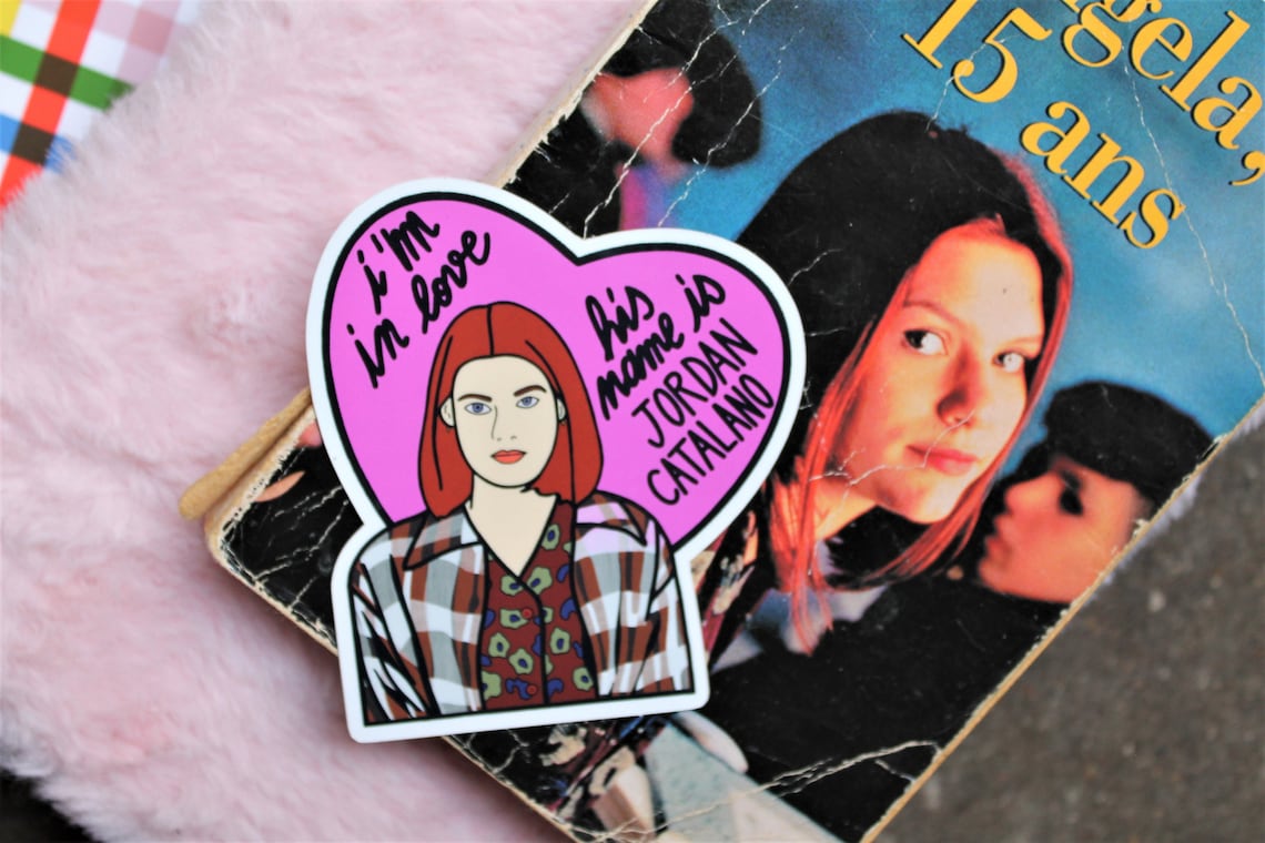 Vinyl Sticker ANGELA CHASE My So-called Life Sticker Gift - Etsy