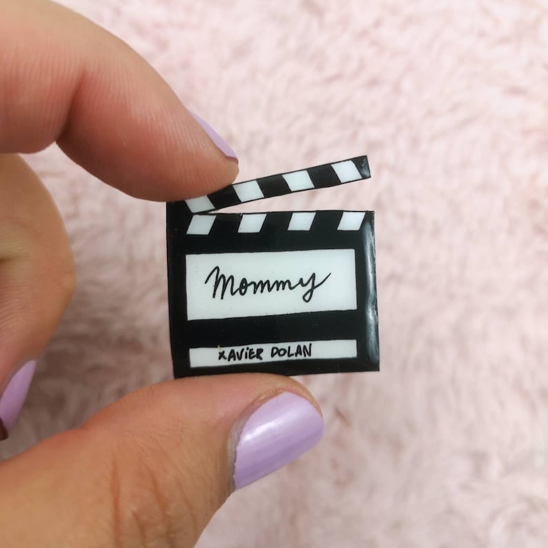 Custom Clap Board Cinema Brooch Favourite Movie Clapper - Etsy