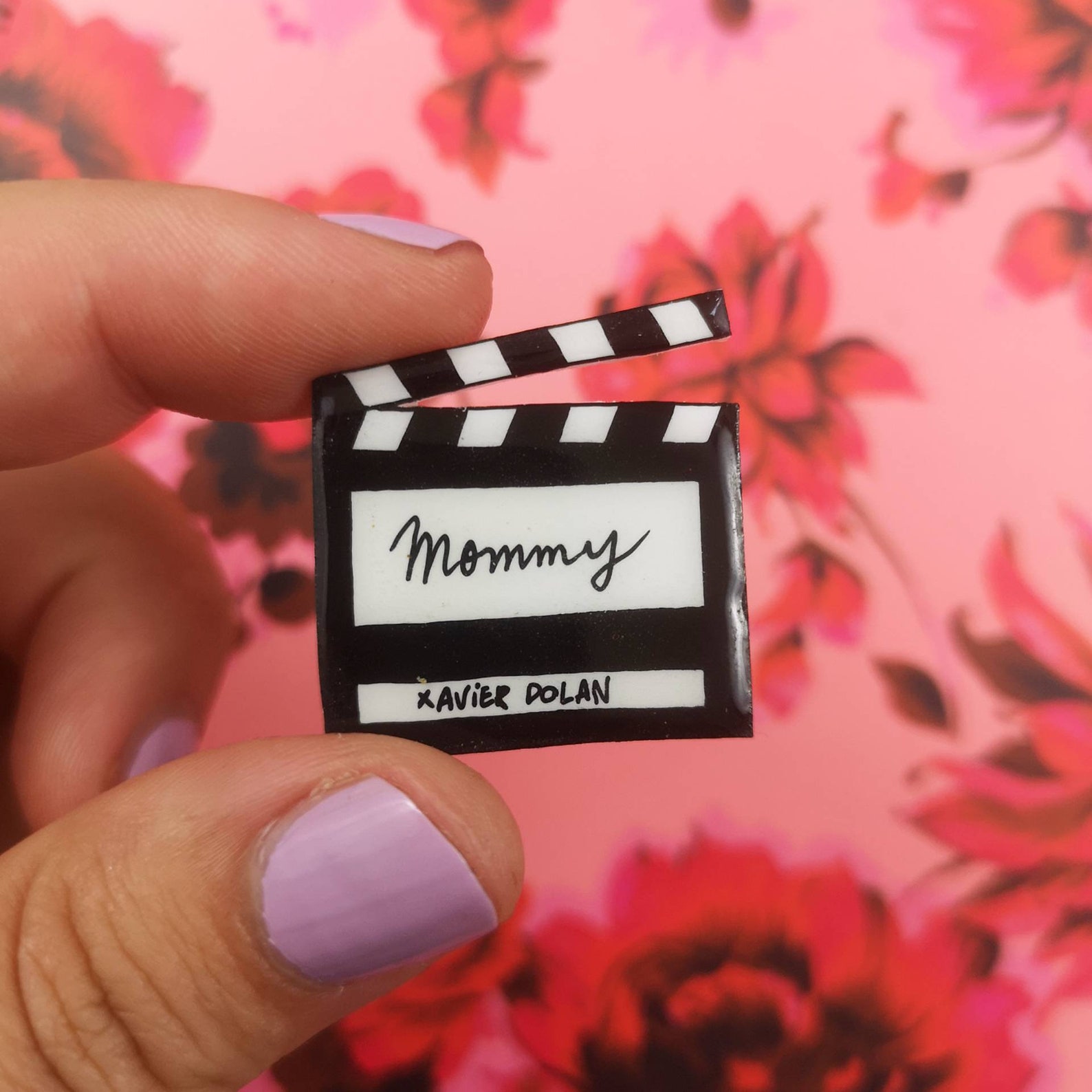 Custom Clap Board Cinema Brooch Favourite Movie Clapper - Etsy