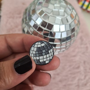 DISCO BALL Soft Enamel Pin - 80s Lovers Gift - Gift - Etsy