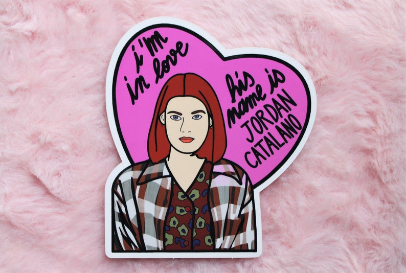 Vinyl Sticker ANGELA CHASE My So-called Life Sticker Gift - Etsy