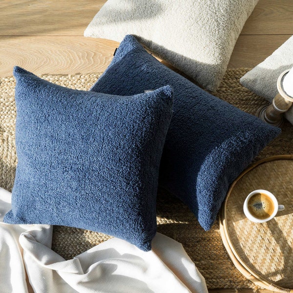 Navy Blue Cushions - Etsy