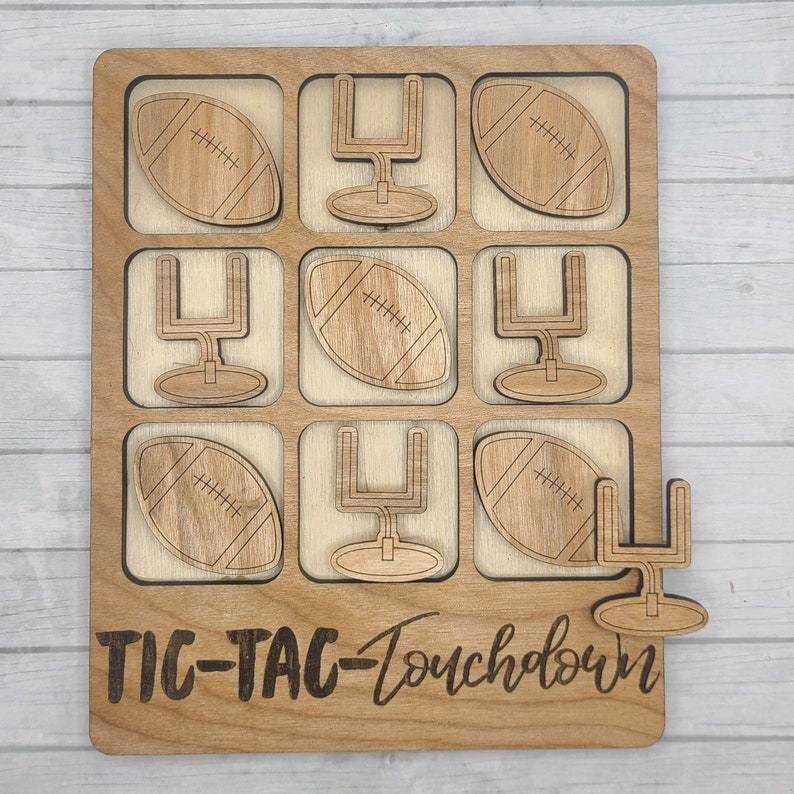Tic-tac-toe Board Game, Footballthemed- Party Game for Children/adults ...