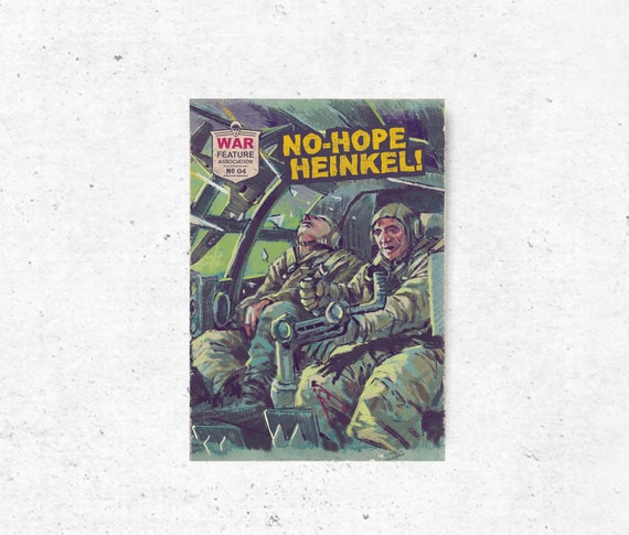 WW2 Retro Comic Art Original War Art WW2 War Art Military - Etsy UK