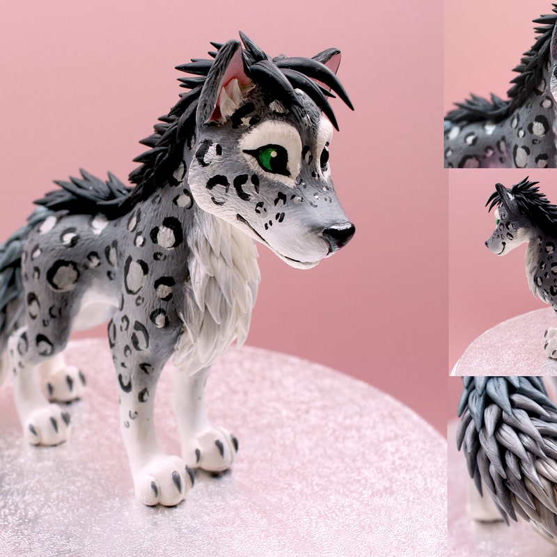 Wolf Sculpture - Etsy