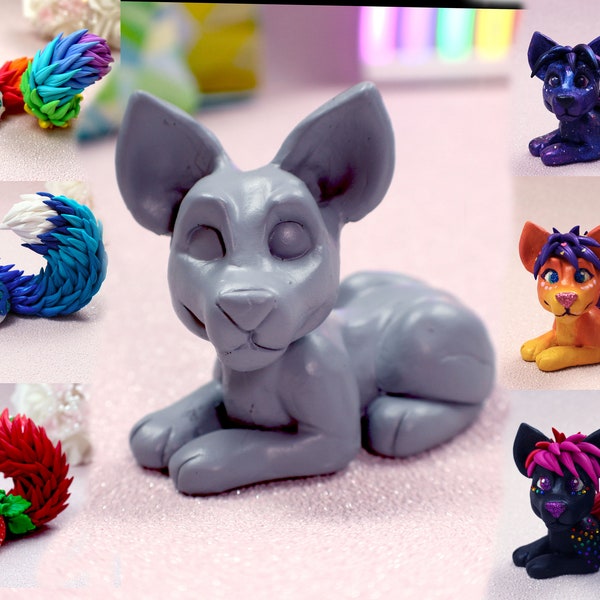 Clay Wolf - Etsy